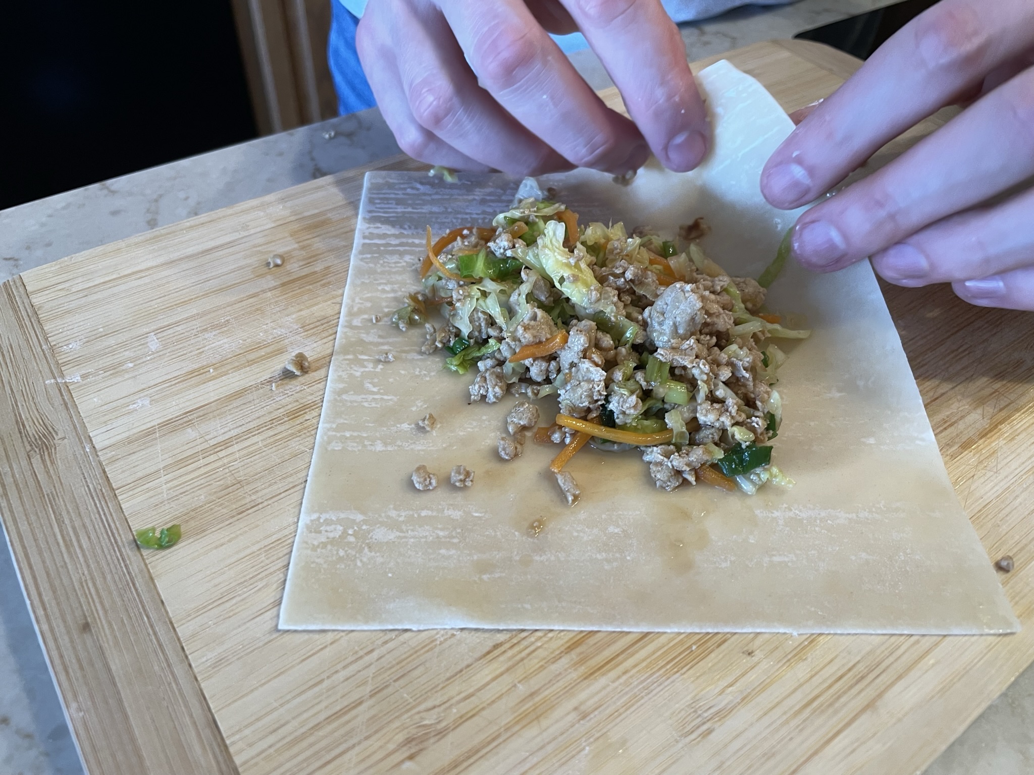 Air Fryer Egg Rolls - Rave About Food