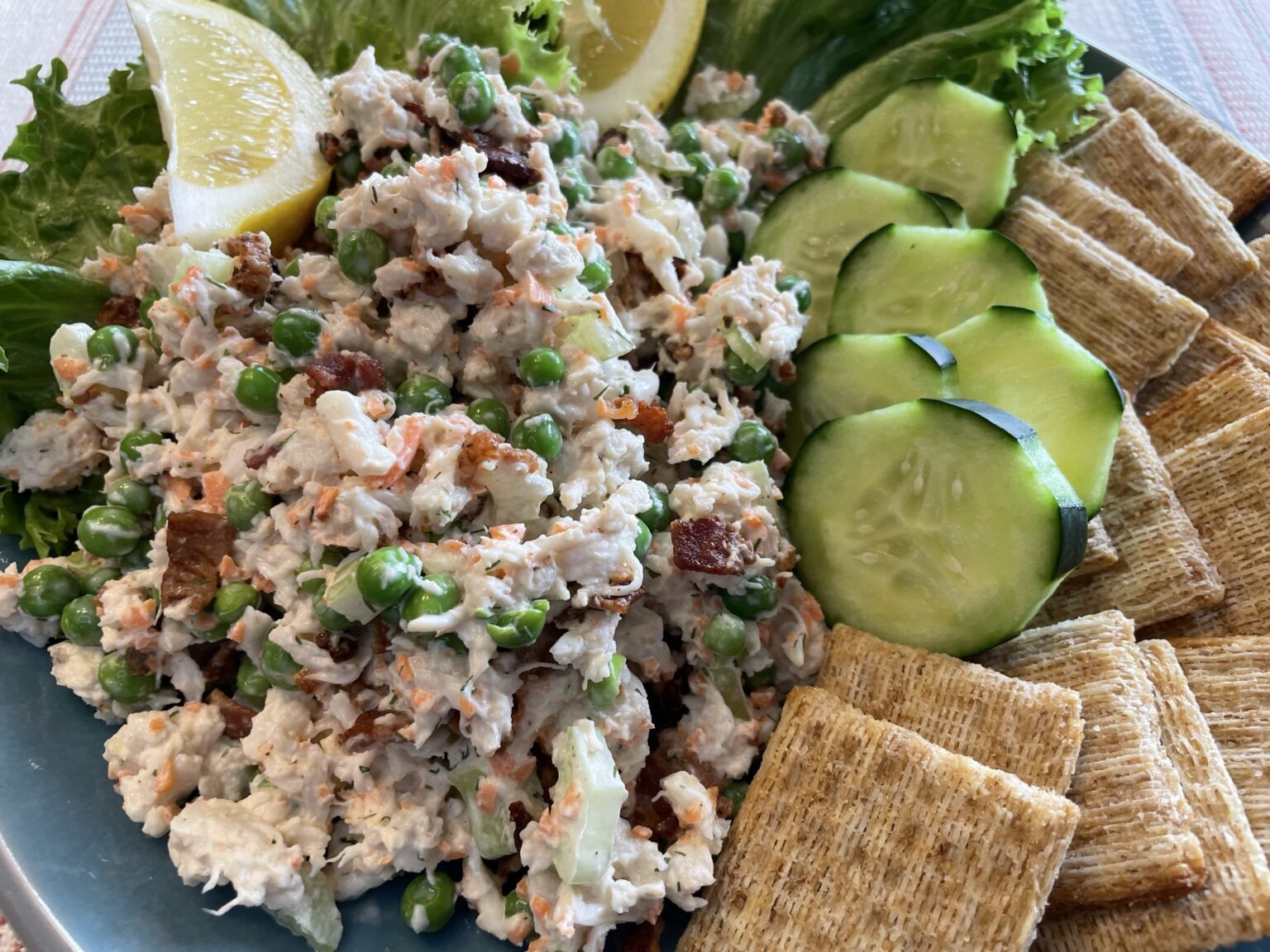 Crab and Spring Pea Salad - Rave About Food