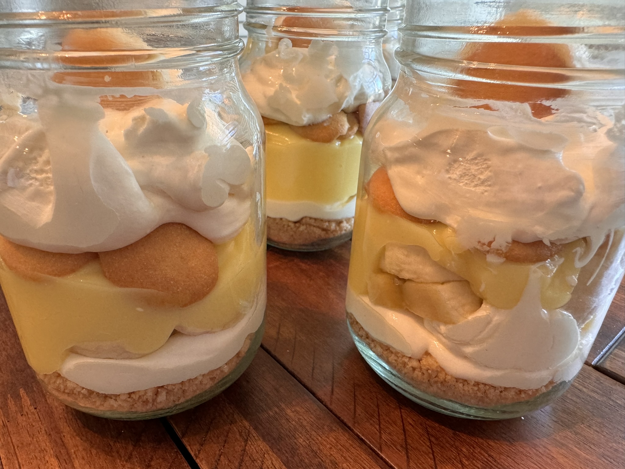 Banana Pudding Mason Jar Desserts - Rave About Food