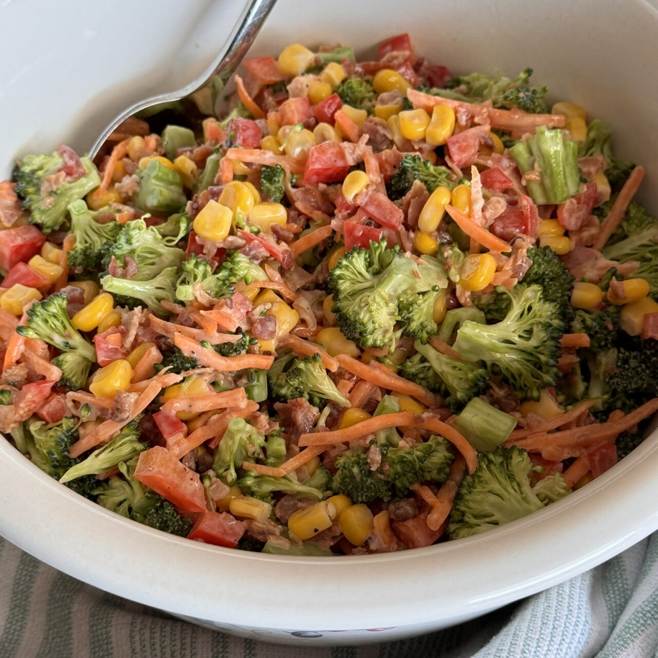 Broccoli Corn Salad - Rave About Food