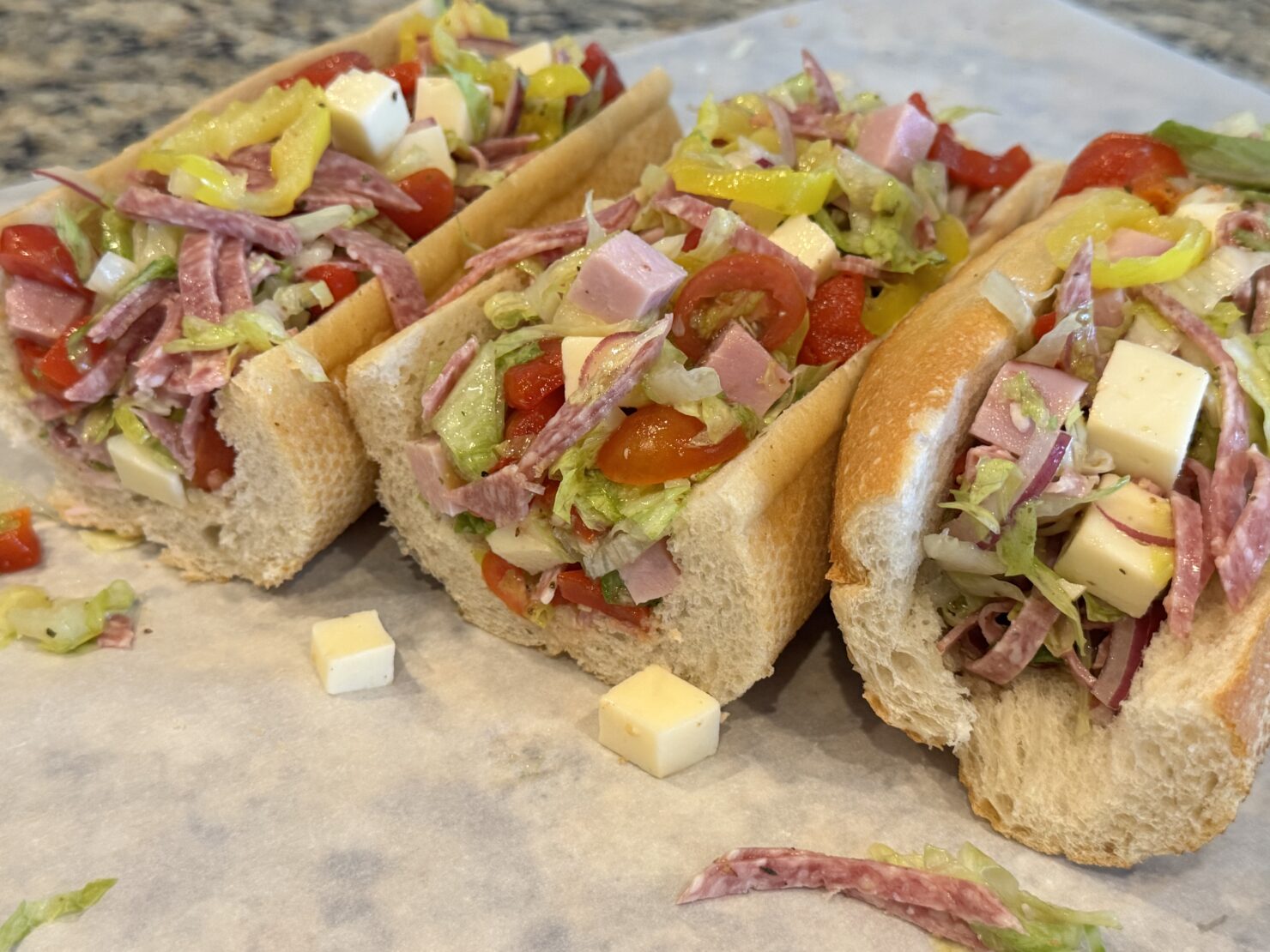 Chopped Italian Subs - Rave About Food