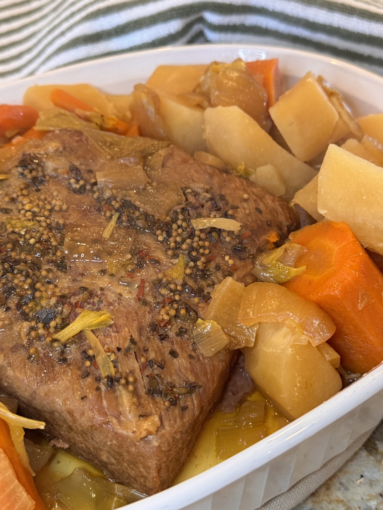 Slow Cooker Corned Beef - Rave About Food